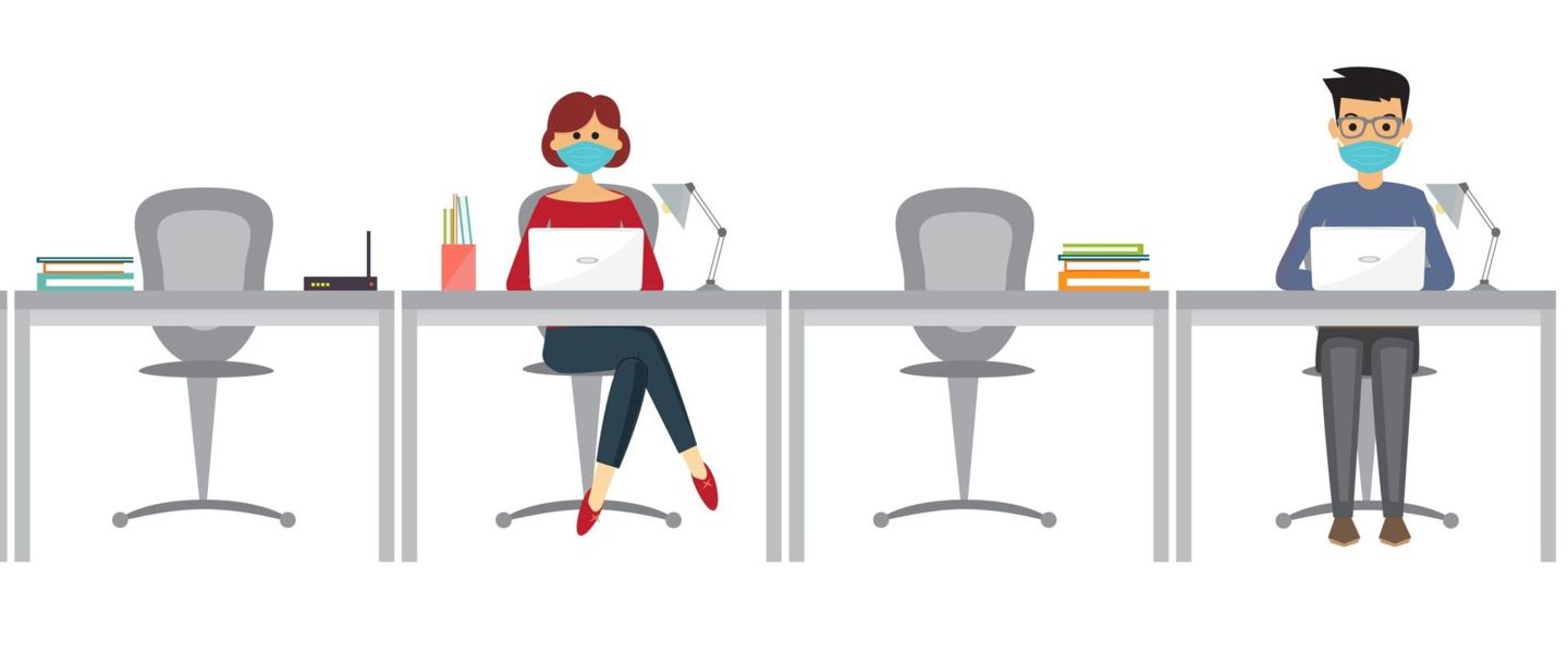 Büroalltag in Corona-Zeiten meistern