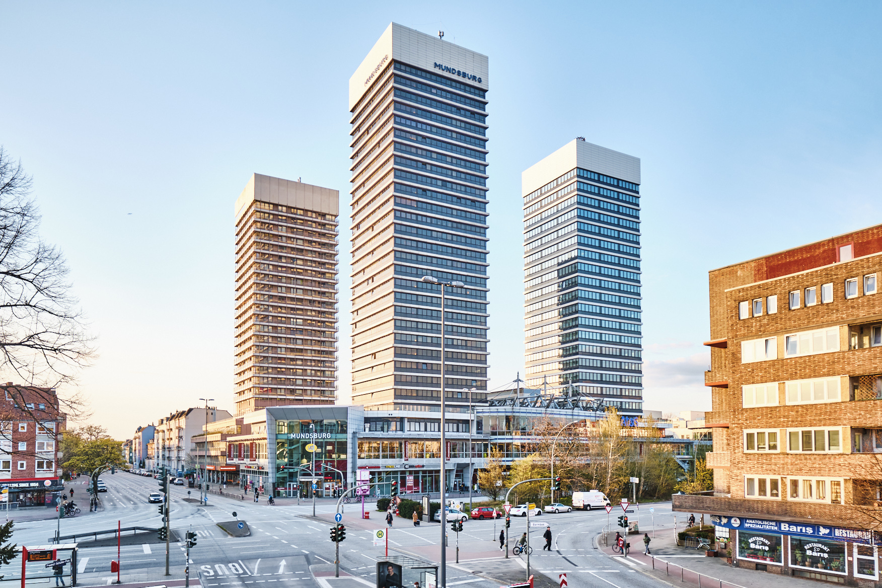 Mundsburg Office Tower - moderne Büros mit traumhaftem Ausblick zu mieten